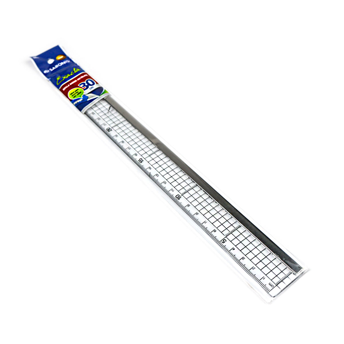 Regla Borde Metalico 683 30cm - Papelería Acuarela