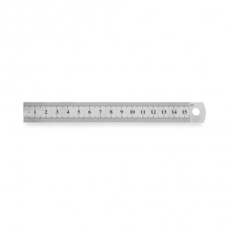Regla Acero 15 Cm - Papelería Acuarela